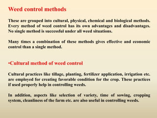 Weed and there control | PPTX