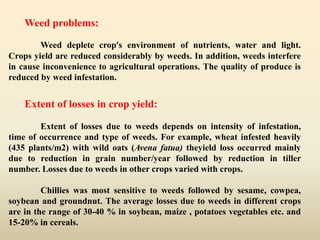 Weed and there control | PPTX