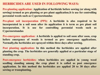 Weed and there control | PPTX