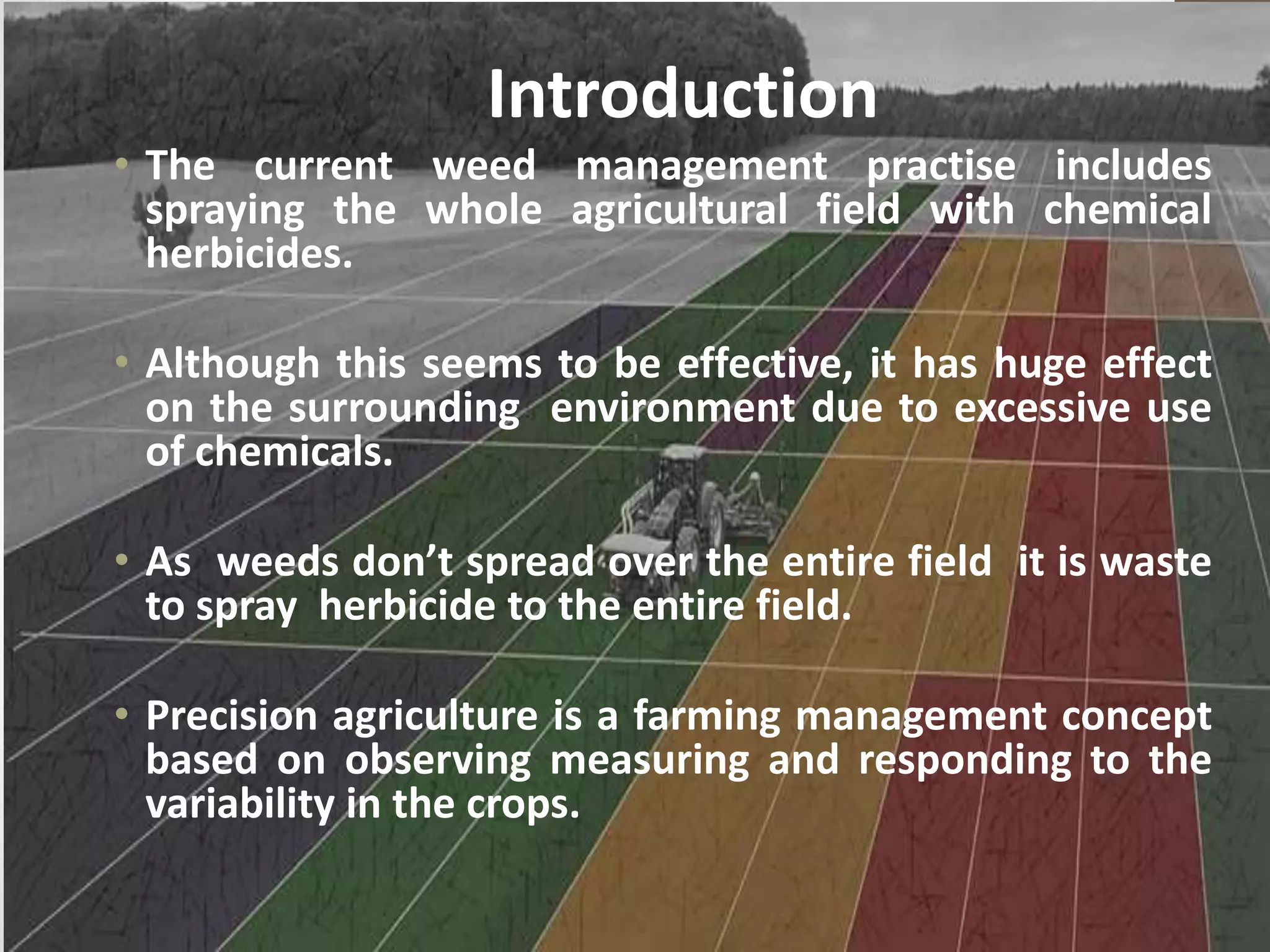 Weed management using remote sensing | PPTX