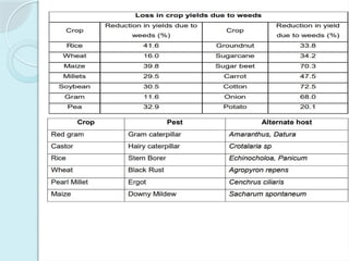 Definition of weeds , characteristics of weeds and its classification ...