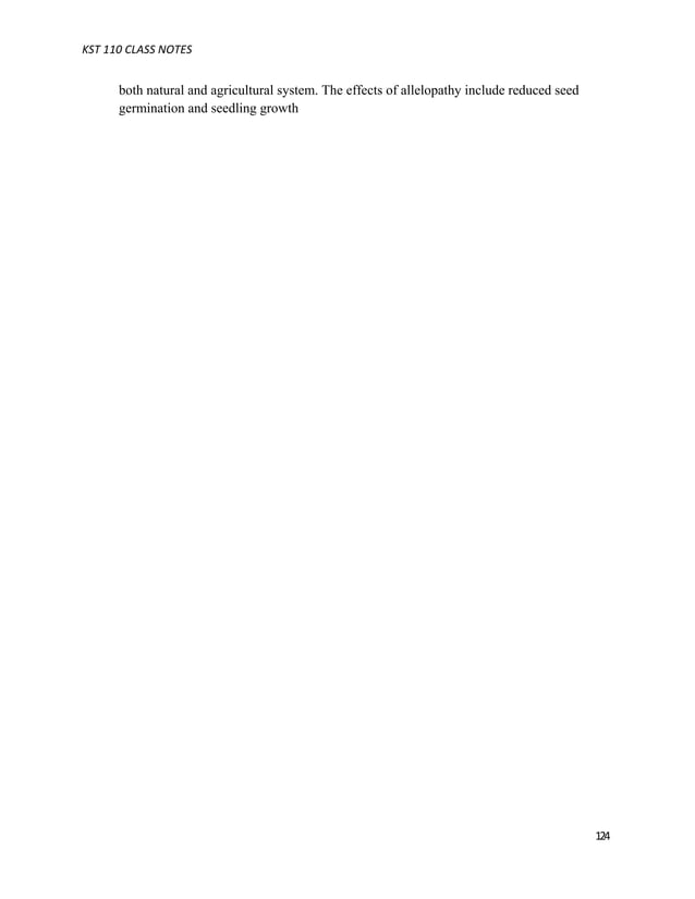 Weeds and weed management notes for crop protection | PDF