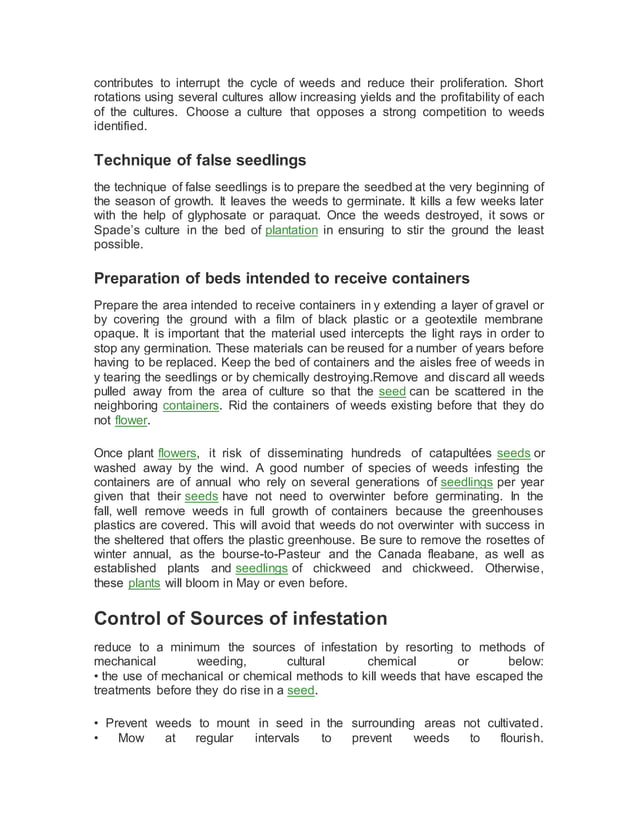 Weeds control | DOCX