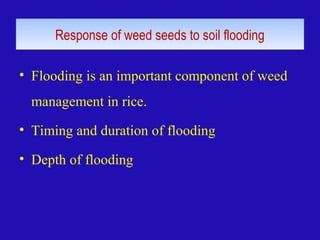 Weed Seed Bank Dynamics | PPT