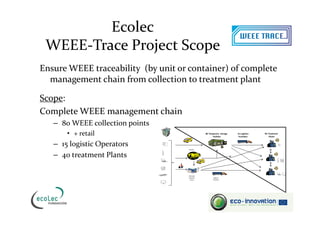 WEEE TRACE presentation | PDF