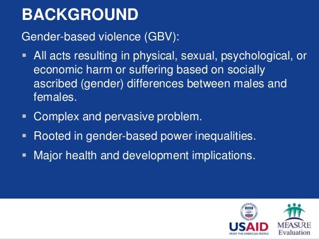 Perspectives On Gender Based Violence And Womens Economic Empowermen…