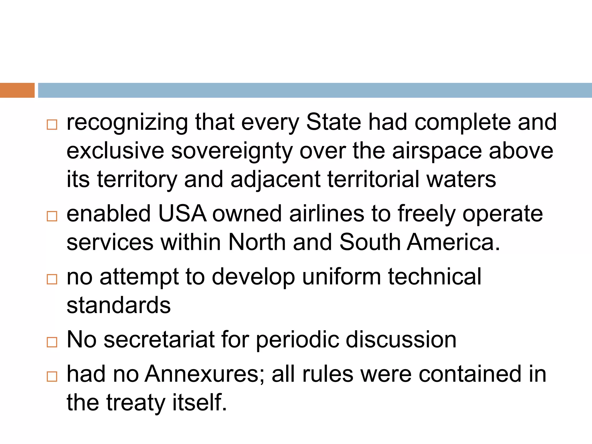 International Air Navigation Law | PPTX