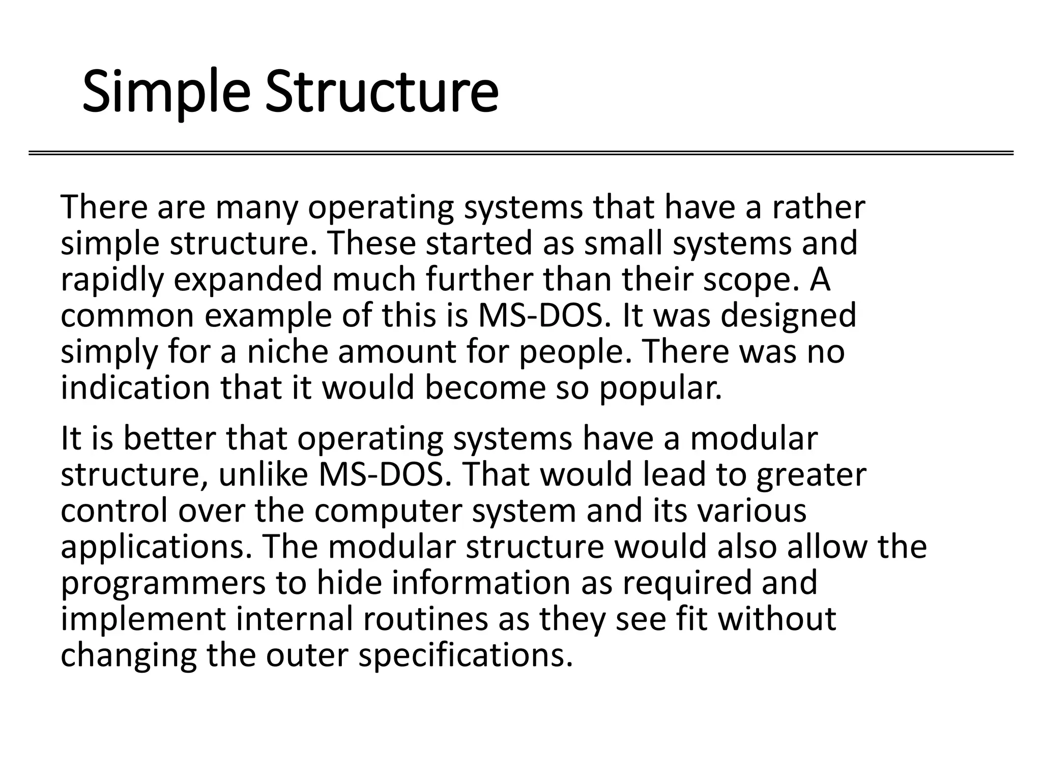 lecture 1 (Introduction to Operating System.) | PDF