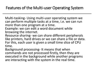 lecture 1 (Introduction to Operating System.) | PDF