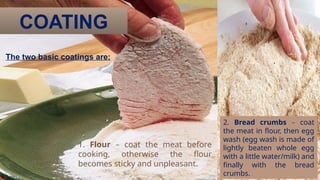 Cookery 10 Types of Knives Identify and Discuss Basic Methods of Meat ...