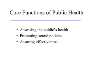 Week 1 Assignment-Environmental Health Overview | PPT