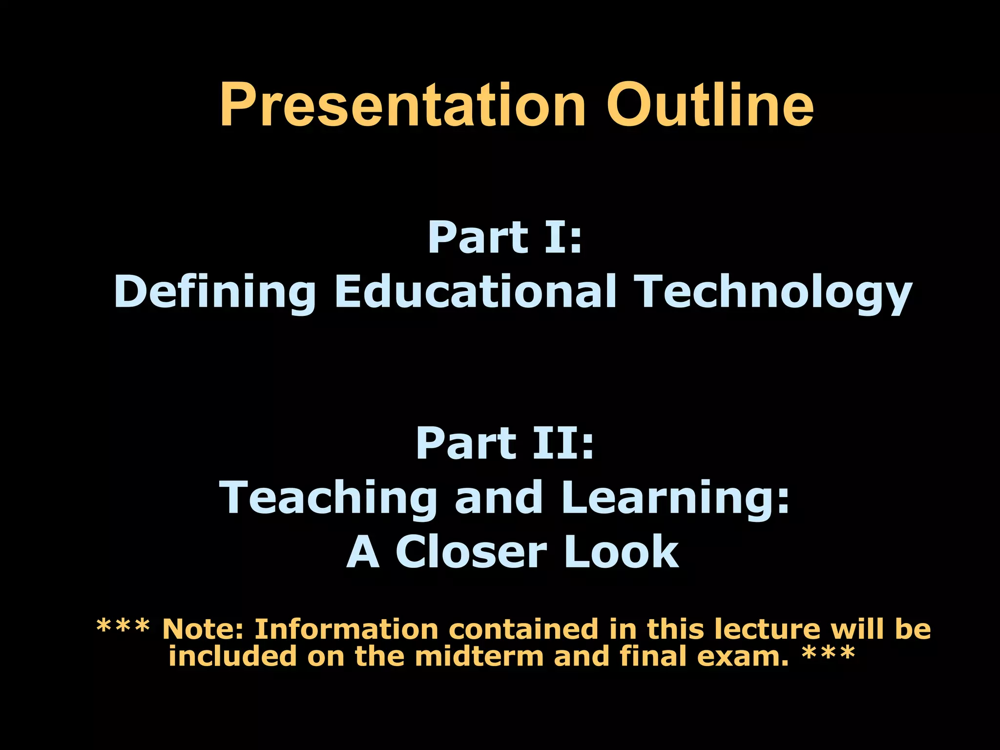 Week 1 Lecture Intro To Ed Tech | PPS | Internet for Beginners | Internet