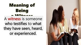 MANDATE TO WITNESS A Christian Mandate to Evangelism.pptx