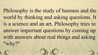 WEEK-1-Introduction to the Philosophy of the Human Person | PPTX