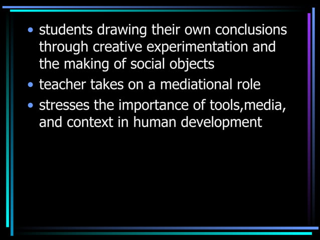 Constructivsm Vs Constructionism Ppt