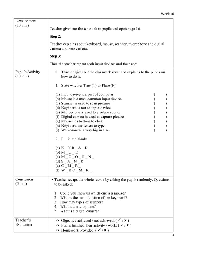 Week 10-input devices | PDF
