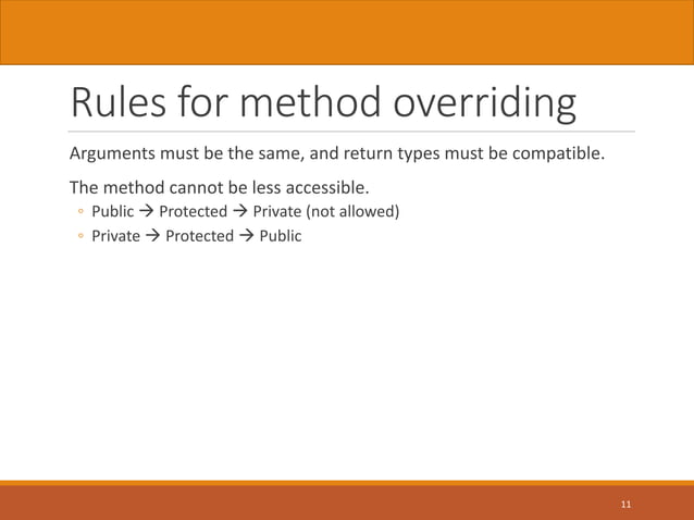 Polymorphism In Opp Java Method Overloadpptx 