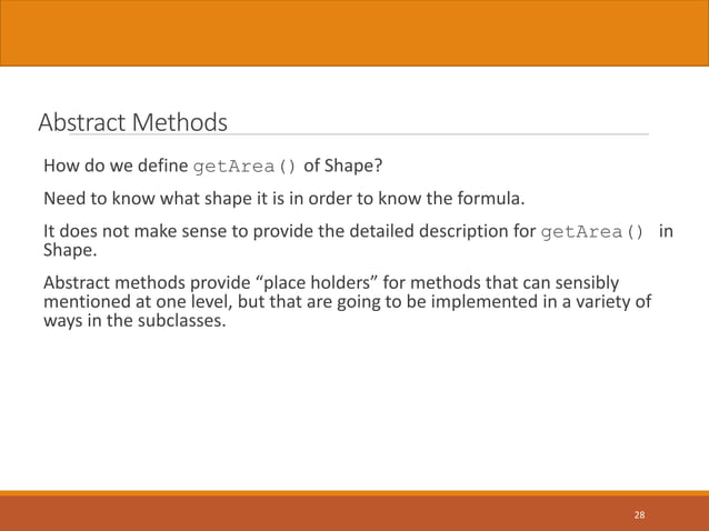 Polymorphism In Opp Java Method Overload Pptx