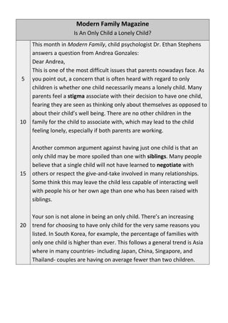 Modern Family Magazine | PDF