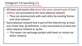 Network Layers | Computer Communication and Networks | PPT