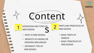 week 13 WEB DESIGN IN MICROSOFT WORDS DESIGN | PPT