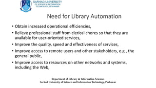 Library Automation system | PPTX