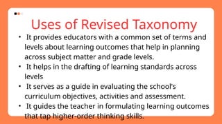 WEEK-16-BLOOMS-TAXONOMY that studies about the new revised bloom ...