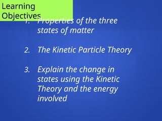 The particle theory of matter.ppt and nature of matter | PPT