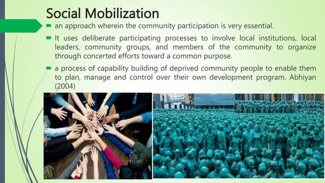 Week-1SOCIAL-MOBILIZATION pptx (NSTP-LTS) | PPTX | Non-Profit ...