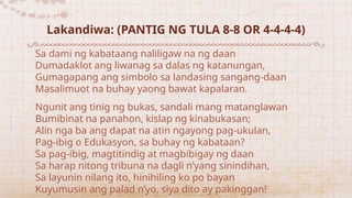 ikalawang - linggo - balagtasan - grade | PPT