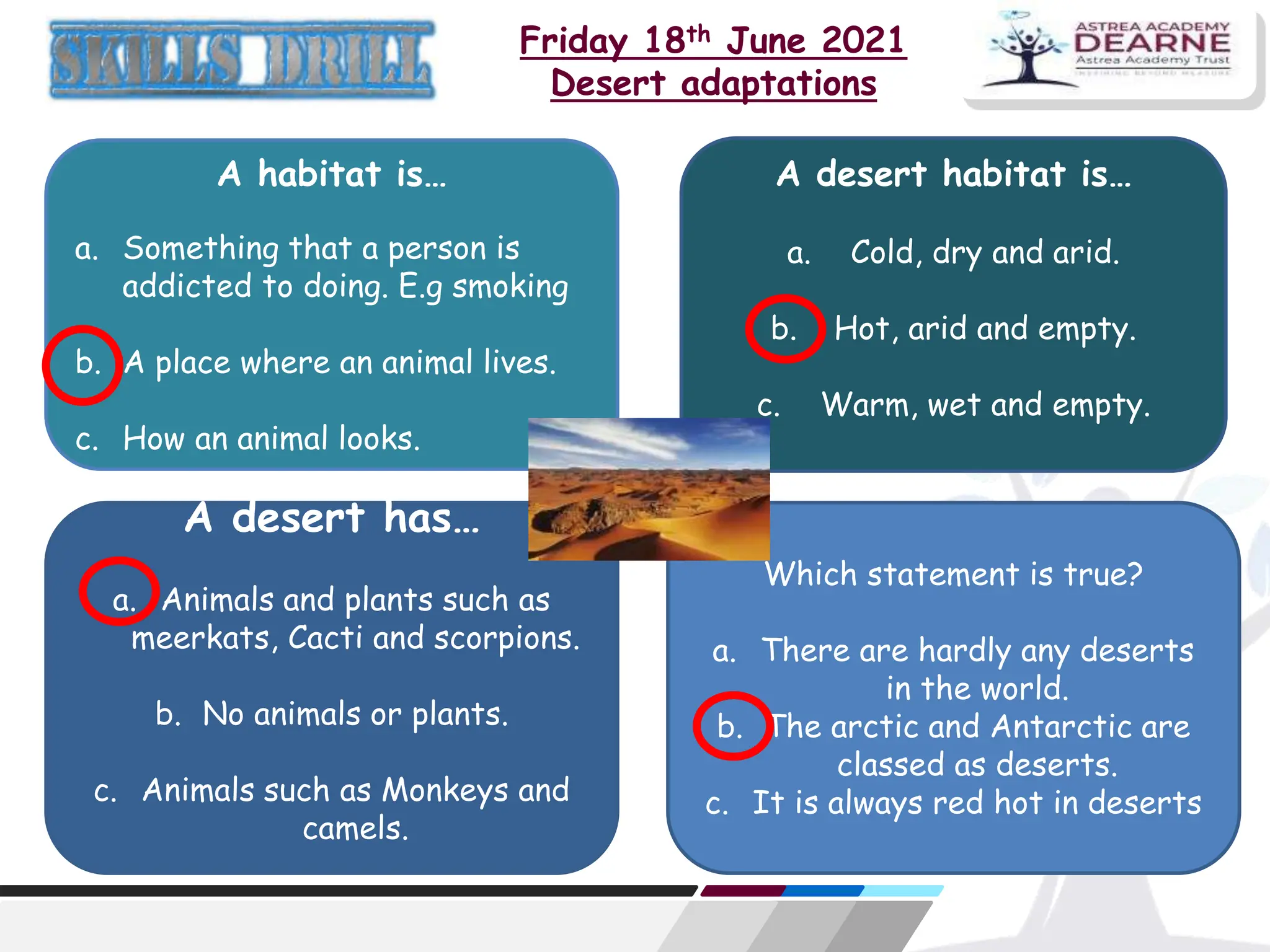 Week-2-Lesson-3-Camel-adaptations.ppt goALS | PPTX | Geography | Science
