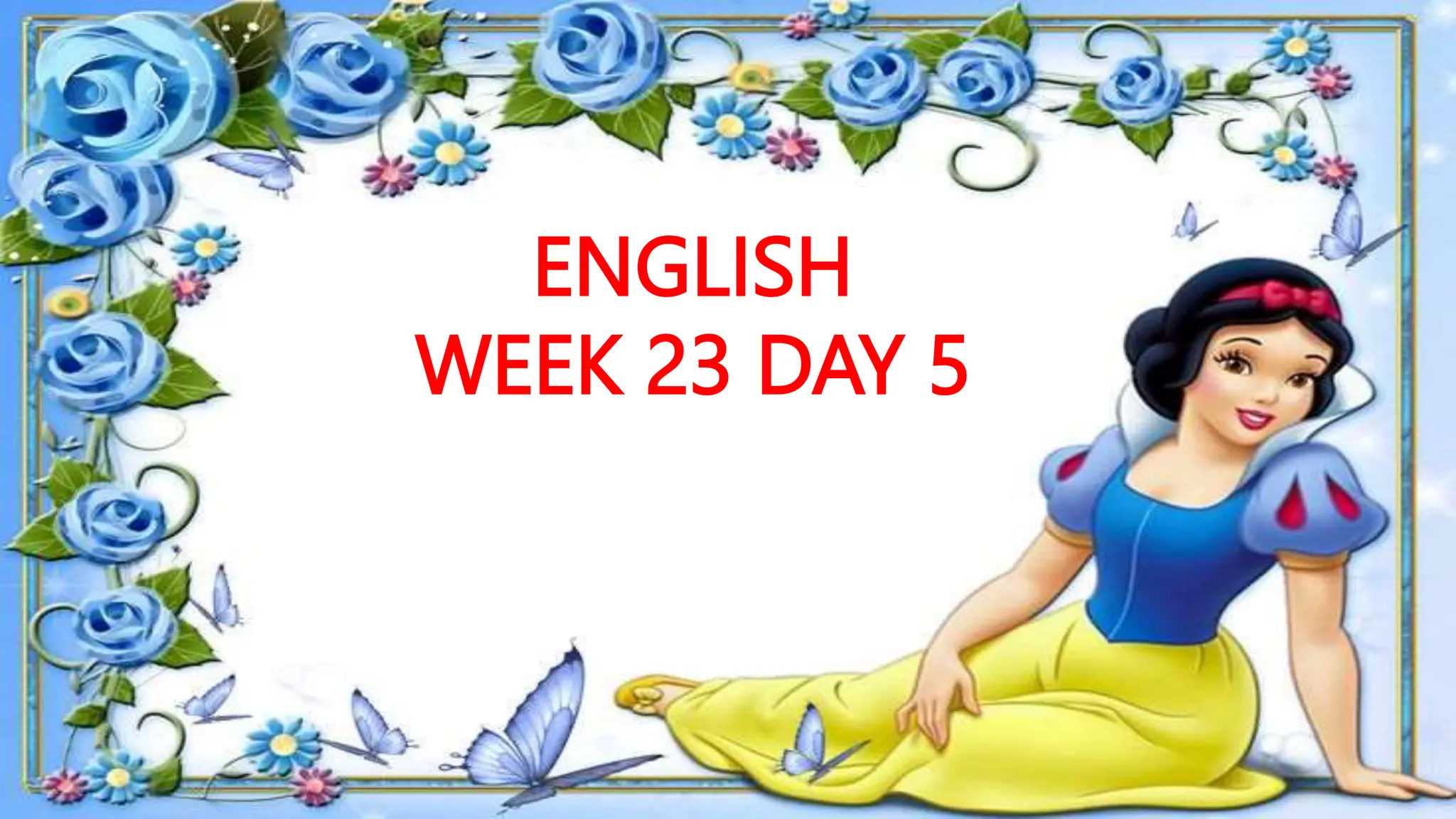 PowerPoint presentation for grade 1 english day 1 to 5 week 23 | PPTX