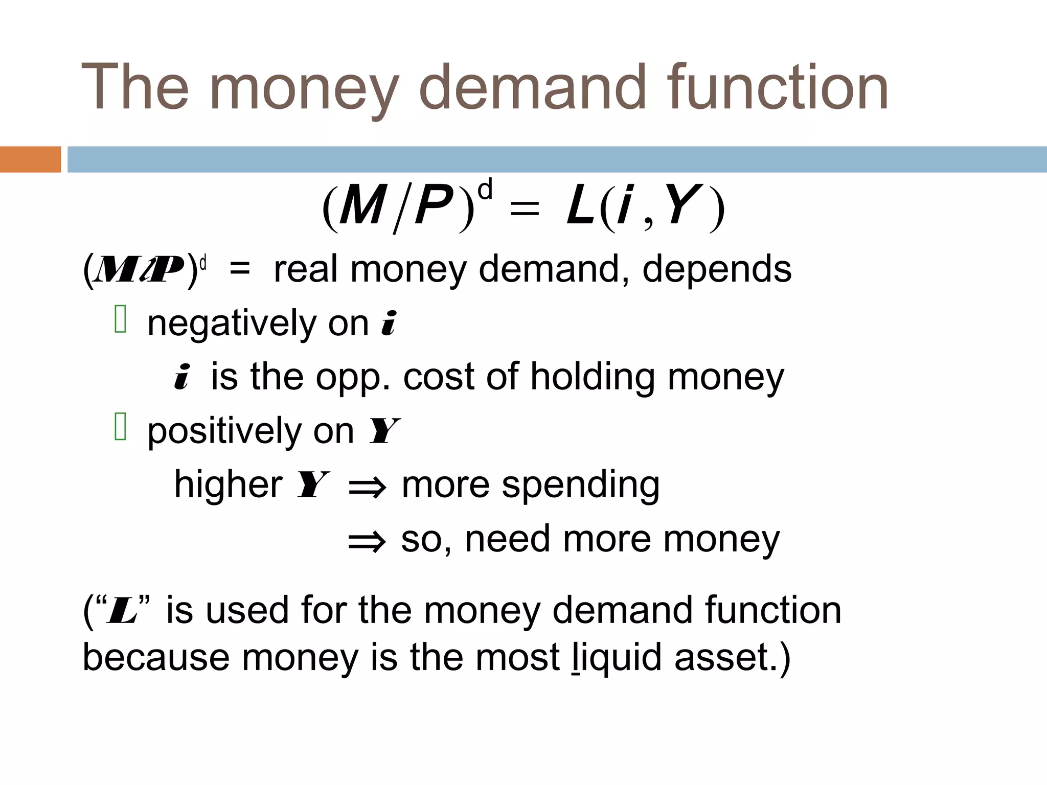 Week 2b money and inflation | PPT