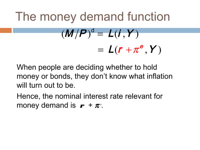 Week 2b money and inflation | PPT