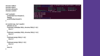 Understanding Threads in operating system | PPT