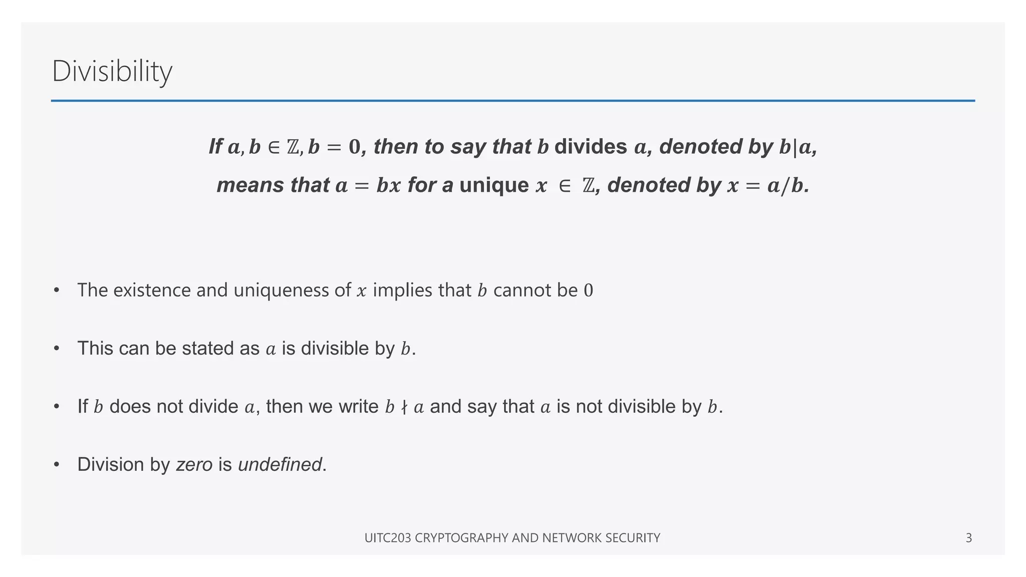 Mathematical Foundations of Cryptography | PPTX