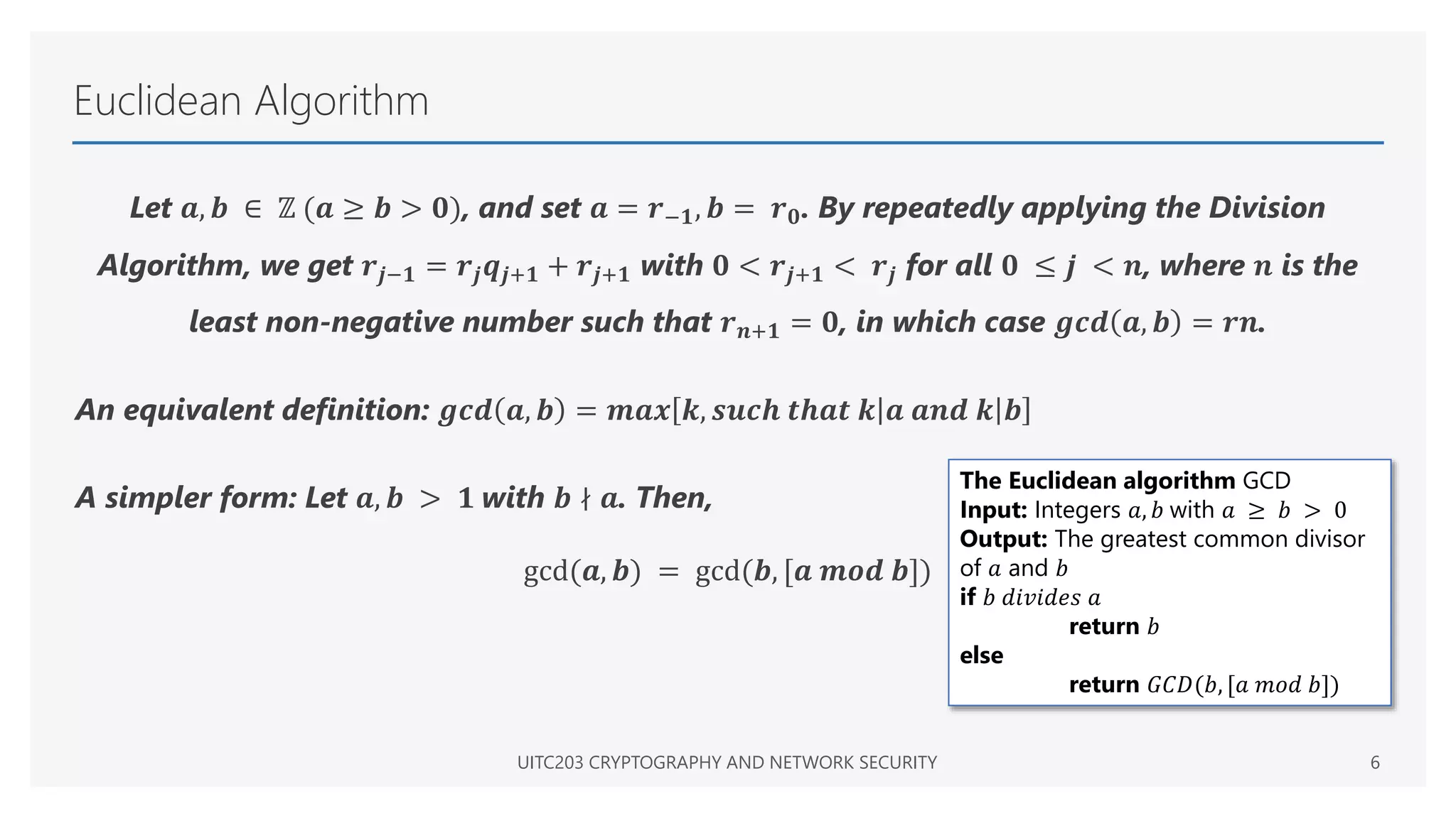 Mathematical Foundations Of Cryptography Pptx Information And