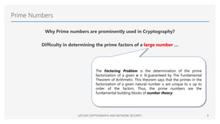 Mathematical Foundations of Cryptography | PPTX | Information and ...
