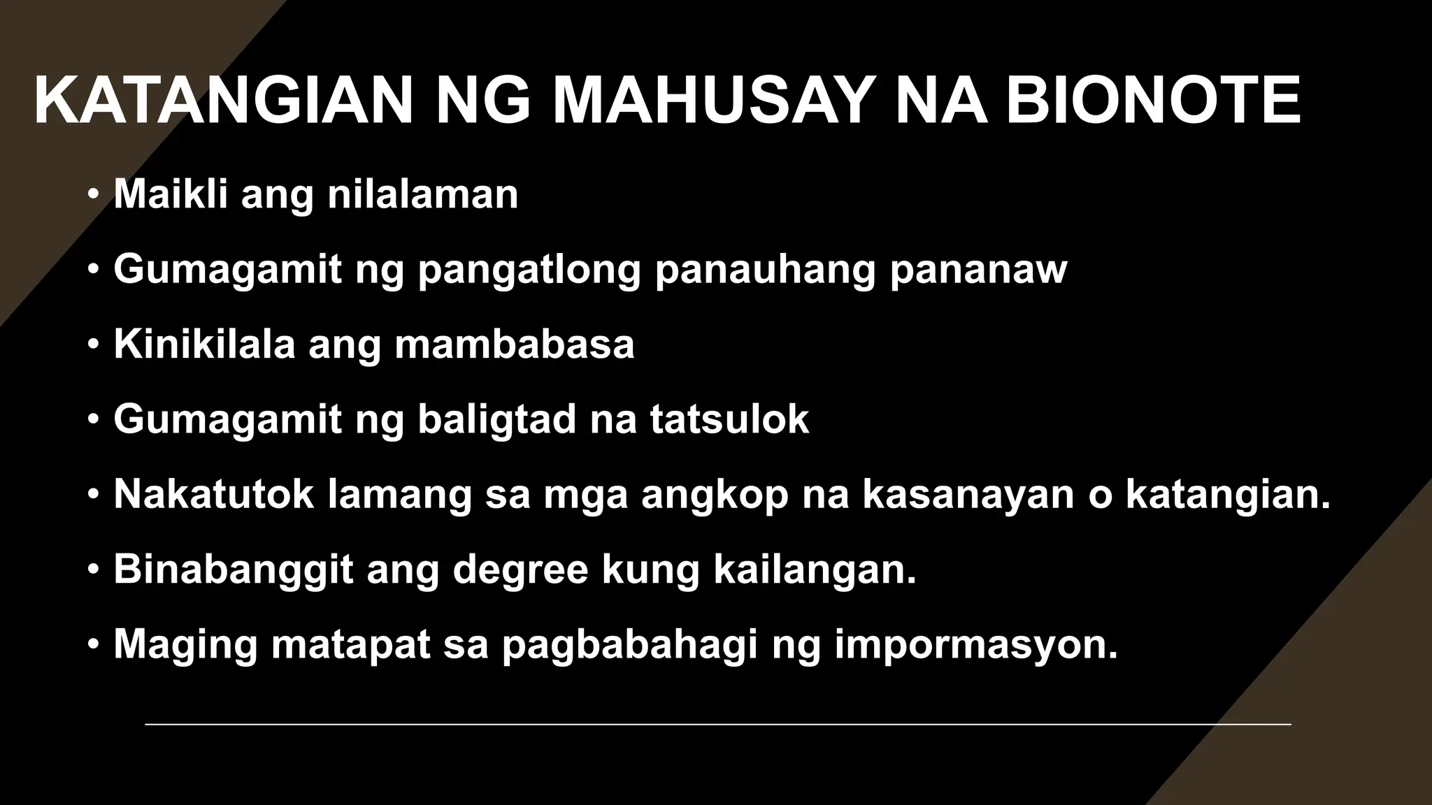 WEEK-4-BIONOTE-Akademik.pptx piling larangan | PPTX