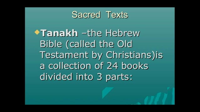 Week -4 Judaism Lesson 4.pptx | Judaism | Religion & Spirituality
