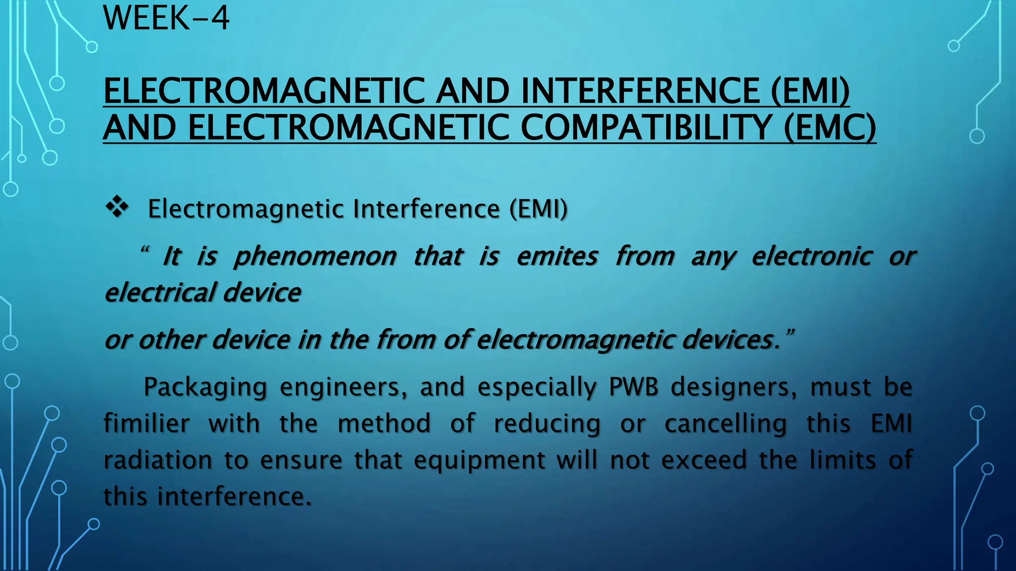 Electromagnetic Interference and Electromagnetic Compatabiity | PPTX | Consumer Electronics ...