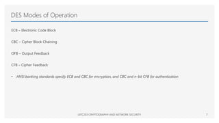Data Encryption Standard | PPTX