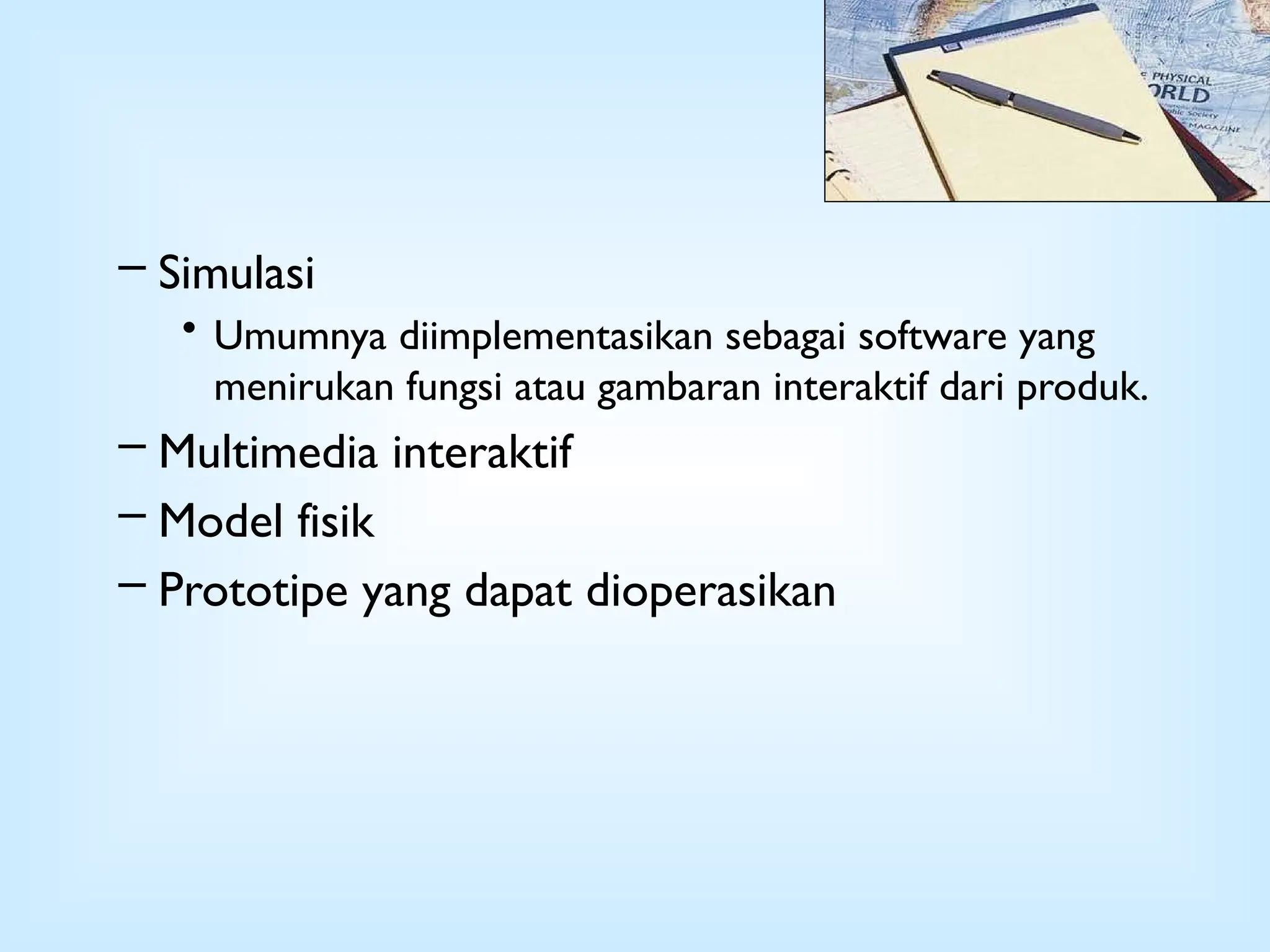 Pertemuan minggu kelima-pengujian konsep | PPT