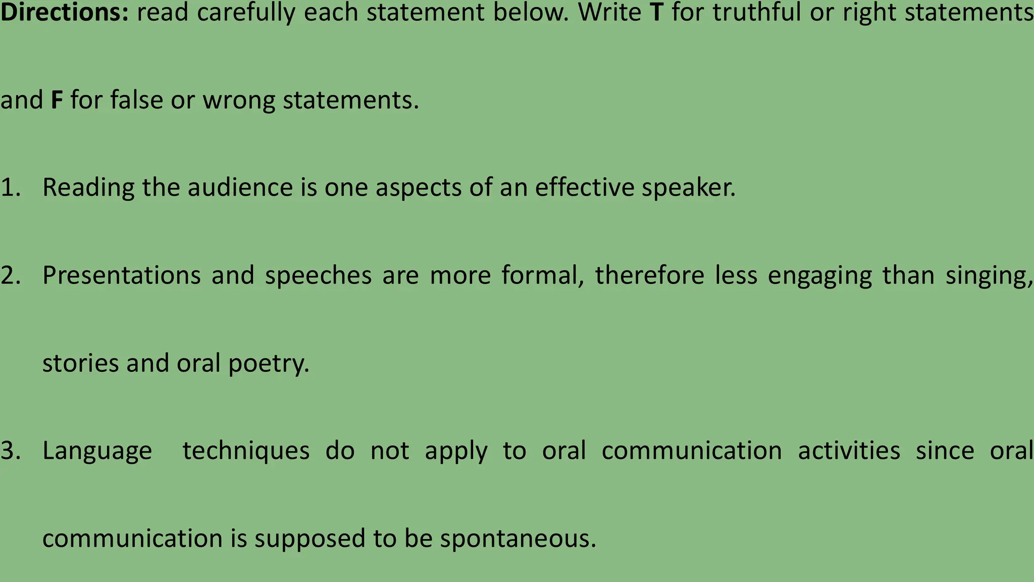 Week-5-Sample Oral Communication.pdf ppt | PDF