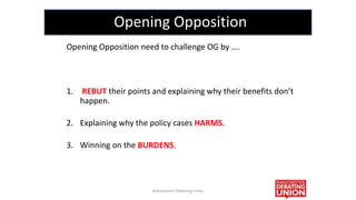 Debating the Top Half of British Parliament | PPT
