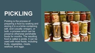 food preservation | PPTX