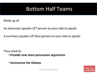 Week-6-Bottom-Half of BP Parliament MDU- | PPT