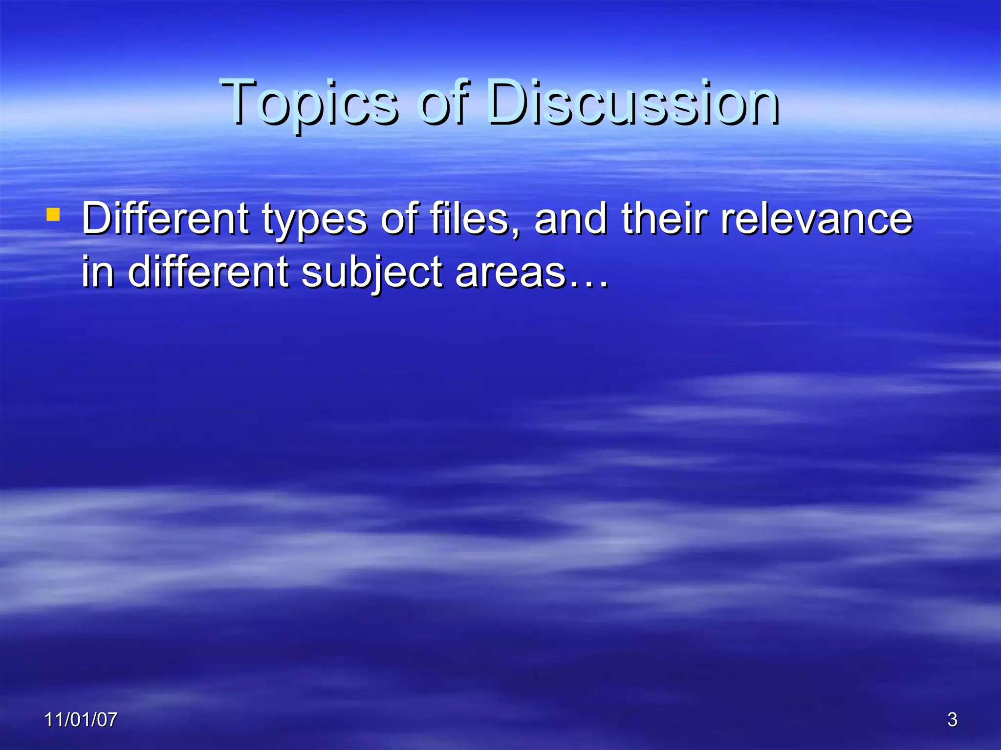 Week 6 Task File Formats Ppt