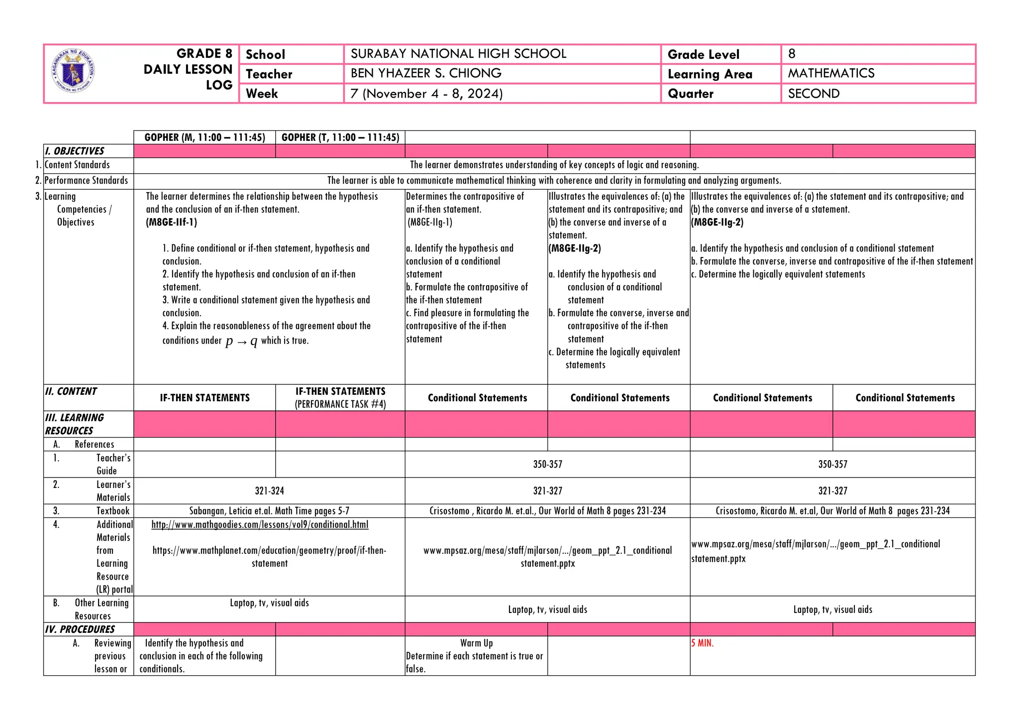 daily lesson log for grade 8 math Week-7.2.docx