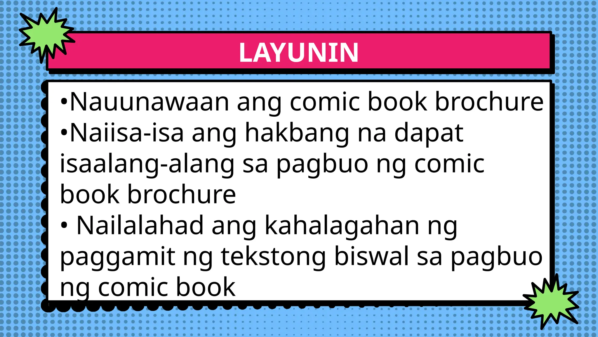 Hakbang sa Pagbuo ng Comic Book Brochue:Narito ang mga hakbang na dapat ...